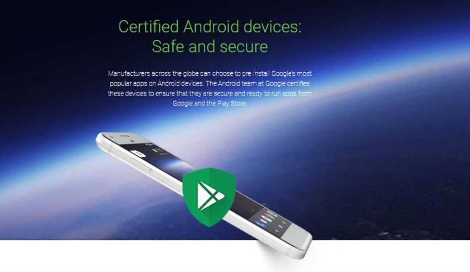 Google introduces a new site on the benefits of certified Android devices Google introduces a new site on the benefits of certified Android devices