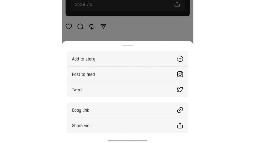 How to share Instagram Threads posts to Instagram Stories?